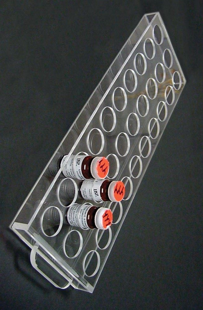 RACK,ACRYLIC,23MM,30 PLACE Made to Order – LabCloud Plus+