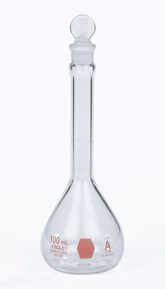 FLASK,VOLUME,CLASSA,RED SCALE,1000MLClass A Colorw – LabCloud Plus+