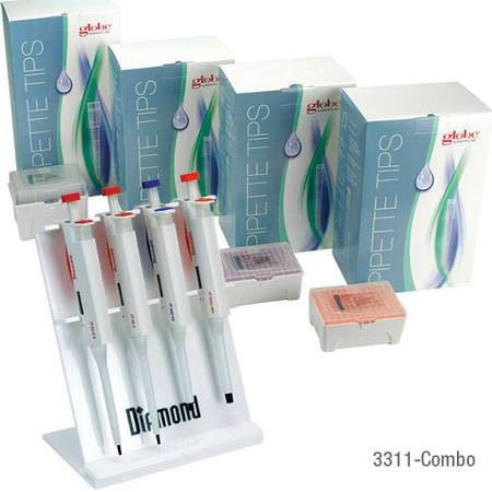 Diamond PRO adjustable pipette kit 0.5-10uL, 2-20u – LabCloud Plus+